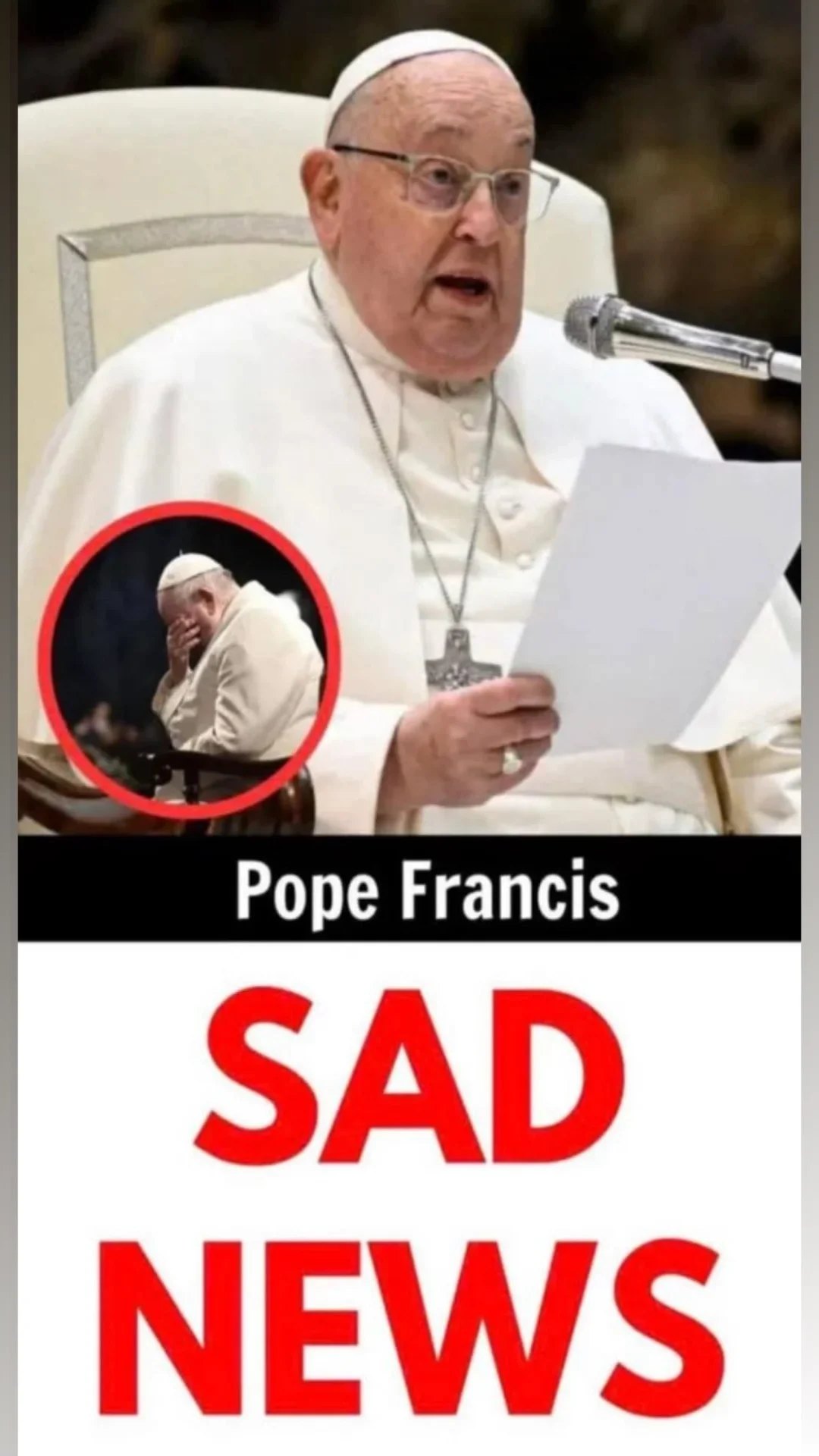 Heartbreaking Update: Pope Francis Faces Challenging Final Days Amid ...