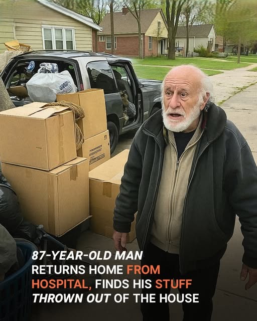87-Year-Old Man Returns Home from Hospital, – The Daily Beat
