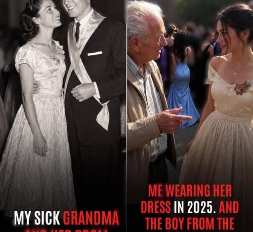 A Strange Elderly Man Recognized My Grandmother’s Dress at My Prom – I ...