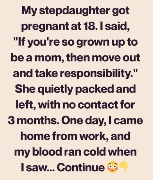 I Forced My Pregnant Stepdaughter Out of My Home — Months Later, One ...